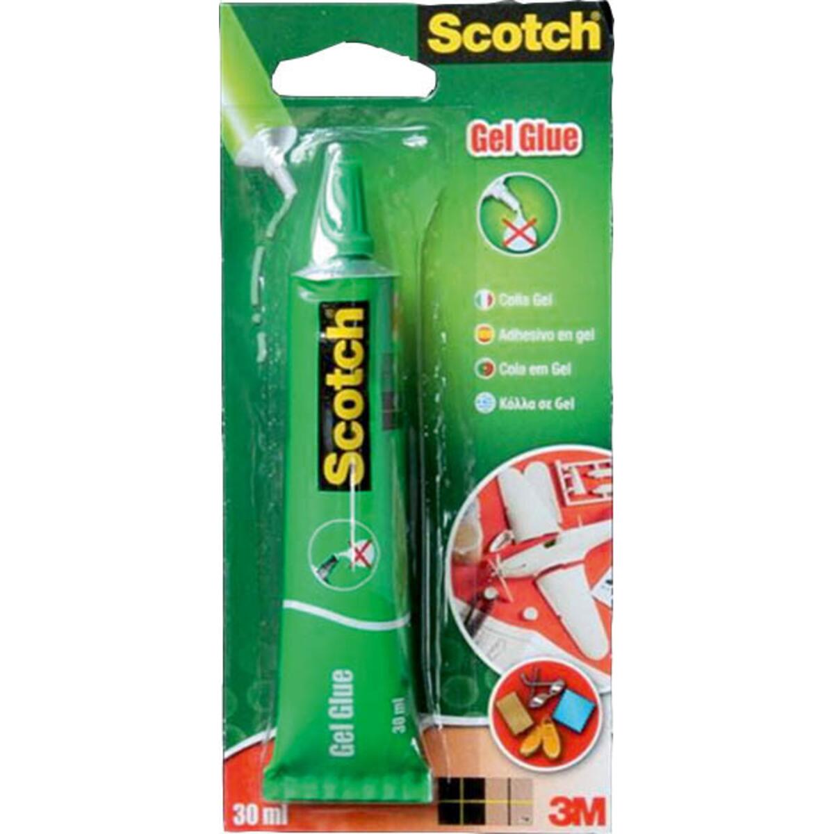 Κόλλα gel glue SCOTCH 3M 30ml | www.oikonomou-shop.gr