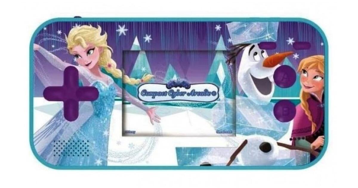Lexibook Disney Frozen Elsa Compact Arcade Portable Console LCD Colour ...