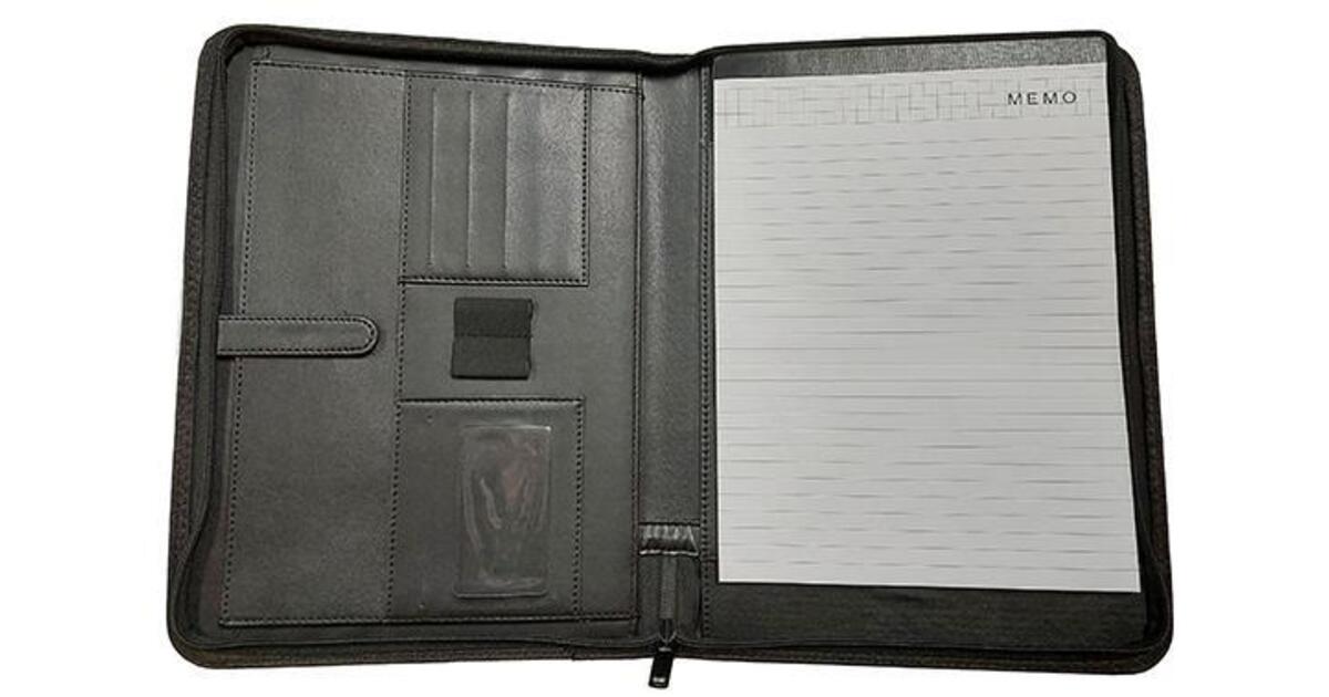 Ντοσιέ σεμιναρίου - Portfolio μαύρο Υ33x25εκ | www.oikonomou-shop.gr