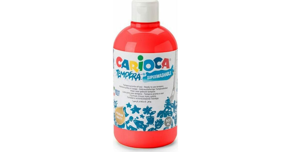 Τέμπερα Carioca Universal 500ml (Κόκκινο) | www.oikonomou-shop.gr