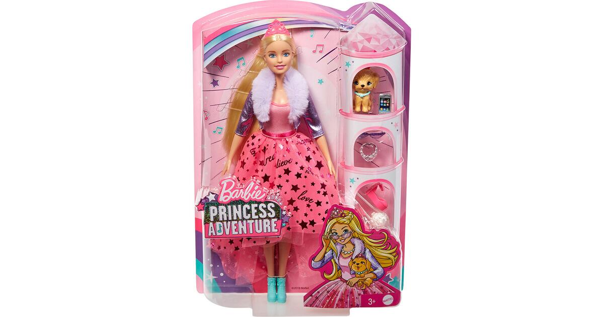 Κούκλα Barbie Μοντέρνα Πριγκίπισσα με Κουτάβι (GML76) | www.oikonomou ...