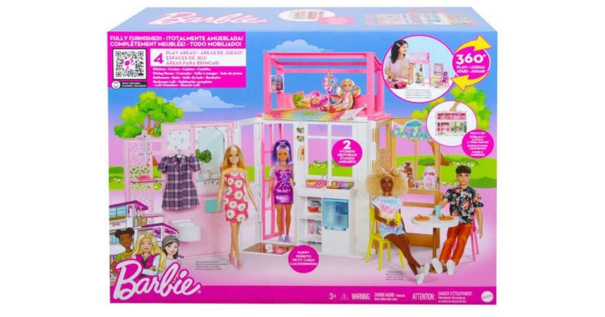 Κουκλόσπιτο Βαλιτσάκι Barbie (HCD47) | www.oikonomou-shop.gr