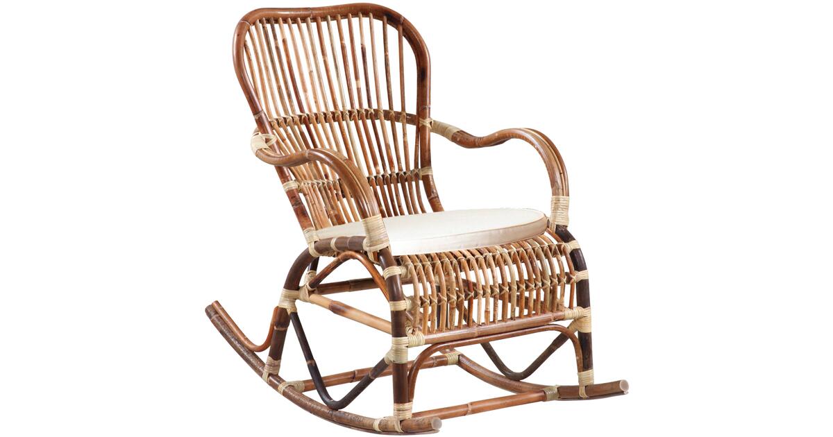 ΚΟΥΝΙΣΤΗ ΠΟΛΥΘΡΟΝΑ ΜΕ ΜΑΞΙΛΑΡΙ SANTA FE RATTAN HM9343 60x103x90Υ εκ ...