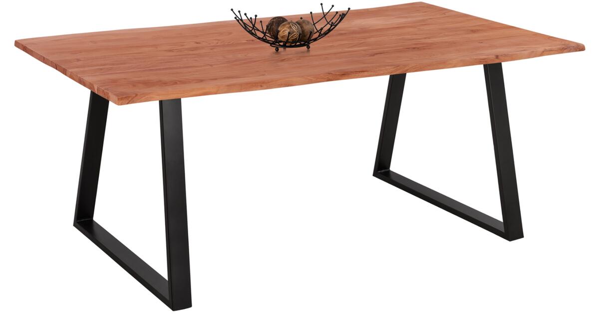 ΤΡΑΠΕΖΙ ΤΡΑΠΕΖΑΡΙΑΣ SOFIA SLIM HM8501.11 ΑΠΟ ΜΑΣΙΦ ΞΥΛΟ ΑΚΑΚΙΑΣ ...