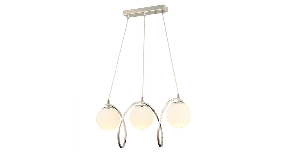 ΦΩΤΙΣΤΙΚΟ ΟΡΟΦΗΣ ΑΣΗΜΙ 3ΦΩΤΟ HM7384.03 60x85cm | www.oikonomou-shop.gr