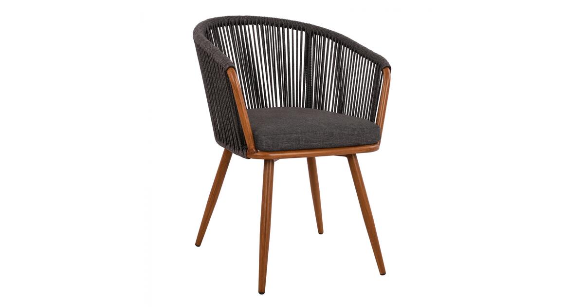 ΠΟΛΥΘΡΟΝΑ ΑΛΟΥΜΙΝΙΟΥ HARRIET BAMBOO LOOK ΜΕ ΣΧΟΙΝΙ ΓΚΡΙ HM5548.01 ...