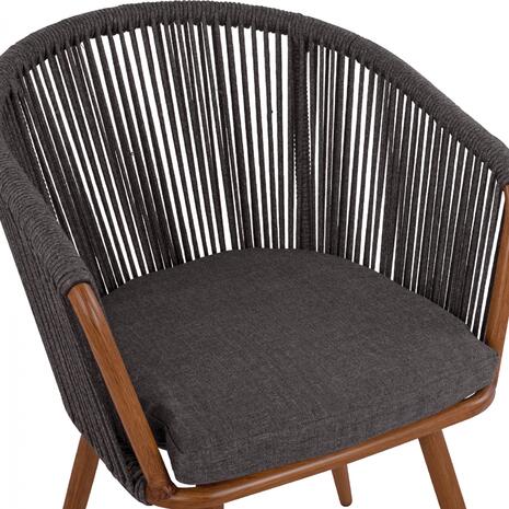 ΠΟΛΥΘΡΟΝΑ ΑΛΟΥΜΙΝΙΟΥ HARRIET BAMBOO LOOK ΜΕ ΣΧΟΙΝΙ ΓΚΡΙ HM5548.01 ...