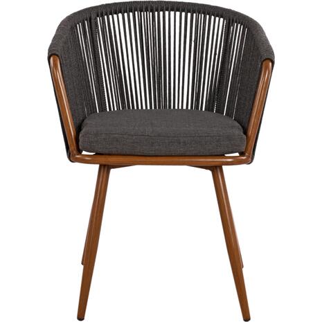 ΠΟΛΥΘΡΟΝΑ ΑΛΟΥΜΙΝΙΟΥ HARRIET BAMBOO LOOK ΜΕ ΣΧΟΙΝΙ ΓΚΡΙ HM5548.01 ...