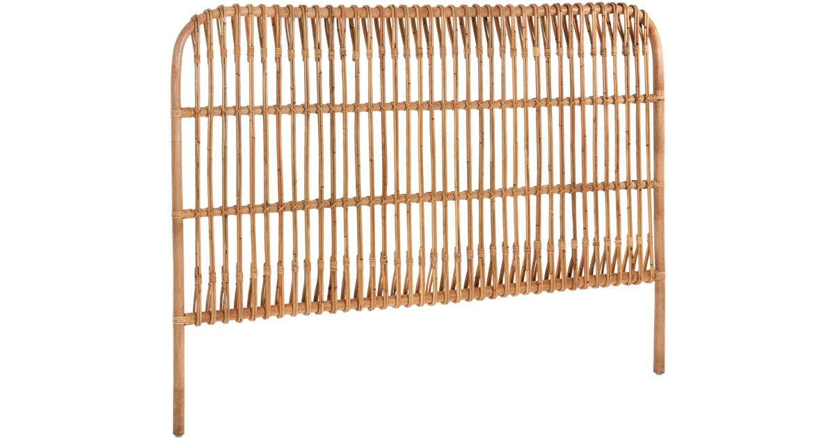 ΚΕΦΑΛΑΡΙ ΚΡΕΒΑΤΙΟΥ MERMA HM9549 ΣΕ ΦΥΣΙΚΟ ΧΡΩΜΑ RATTAN 165x5x121Yεκ ...
