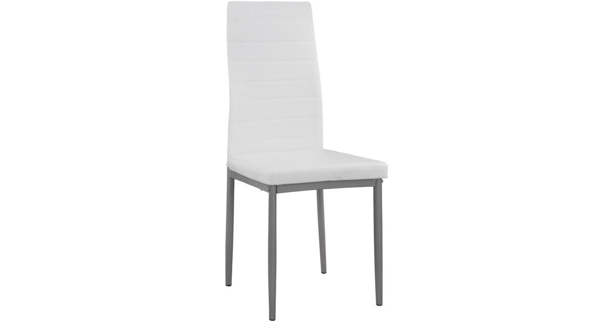 ΚΑΡΕΚΛΑ ΜΕΤΑΛΛΙΚΗ LADY HM0037.11 ΛΕΥΚΟ PU ΜΕΤΑΛΛΙΚΟ ΣΚΕΛΕΤΟ K/D ...