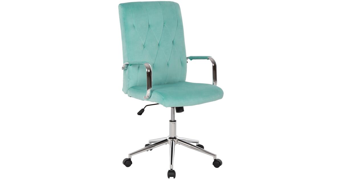 ΚΑΡΕΚΛΑ ΓΡΑΦΕΙΟΥ JOSEF HM1181.08 ΜΕΝΤΑ ΒΕΛΟΥΔΟ-INOX ΒΑΣΗ 58x61x105 ...