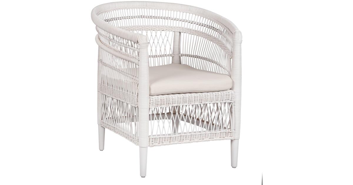 ΠΟΛΥΘΡΟΝΑ MALAWI HM9635.02 ΞΥΛΟ ΜΑΟΝΙ ΜΕ RATTAN ΛΕΥΚΟ-ΛΕΥΚΟ ΜΑΞΙΛΑΡΙ ...