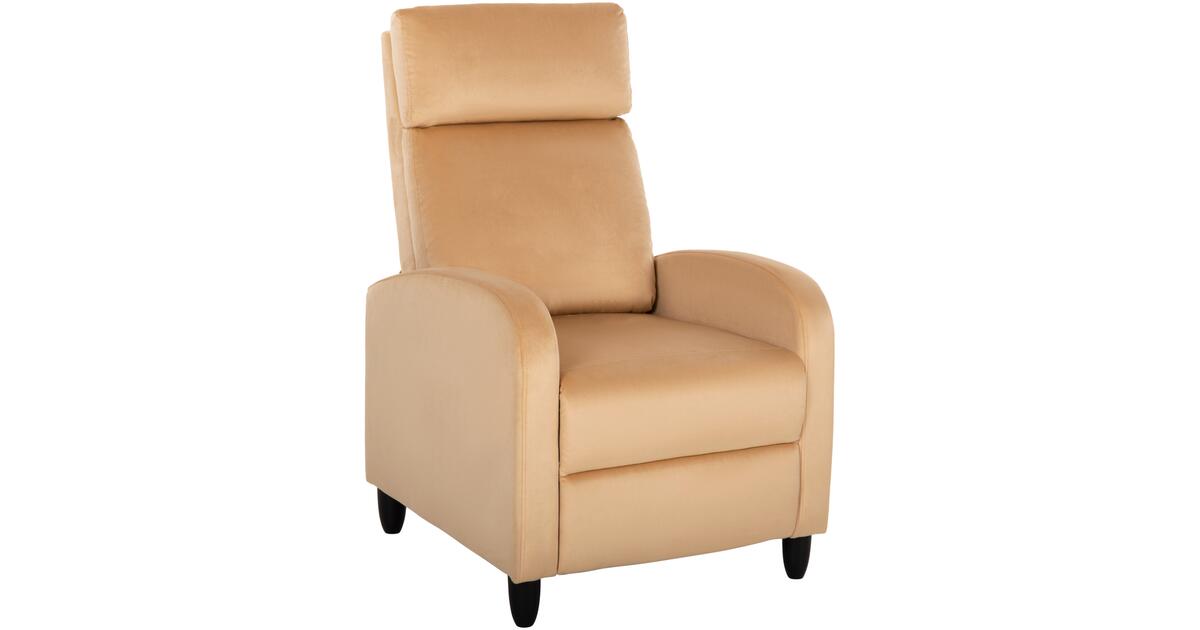 ΠΟΛΥΘΡΟΝΑ RELAX HIBER HM9782.05 ΕΚΡΟΥ ΒΕΛΟΥΔΟ 67,5x90x104Υ εκ. (Εκρού ...