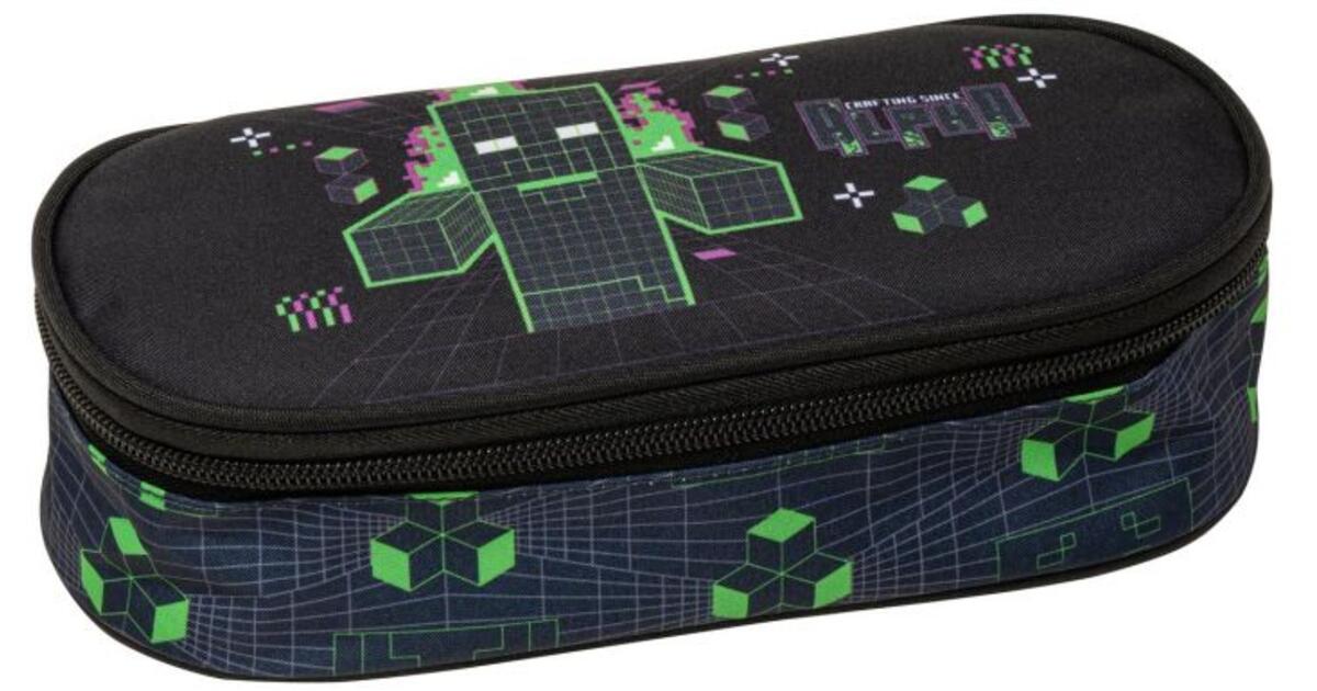 Κασετίνα οβάλ Graffiti Matrix Minecraft | www.oikonomou-shop.gr
