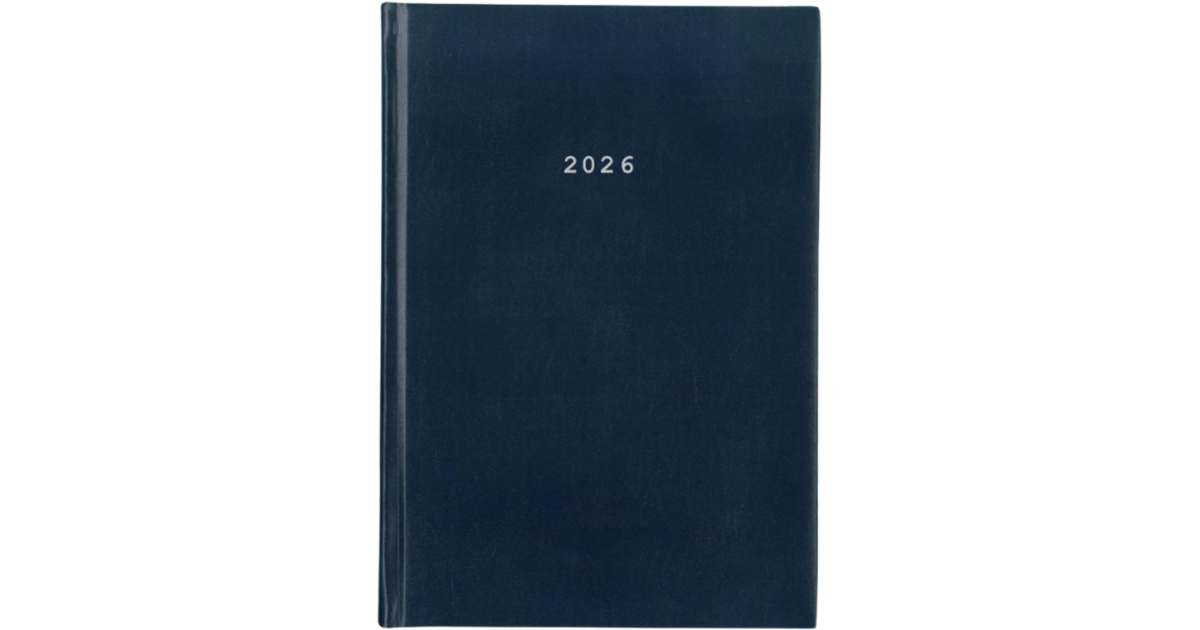 Ημερολόγιο ημερήσιο δετό NEXT Basic 21x29cm 2026 μπλε | www.oikonomou ...