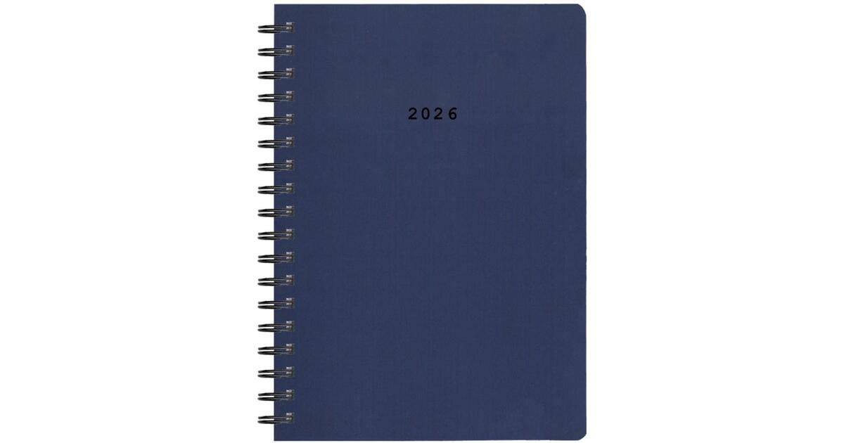 Ημερολόγιο ημερήσιο σπιράλ Next Classic 2026 14x21εκ. Μπλε | www ...