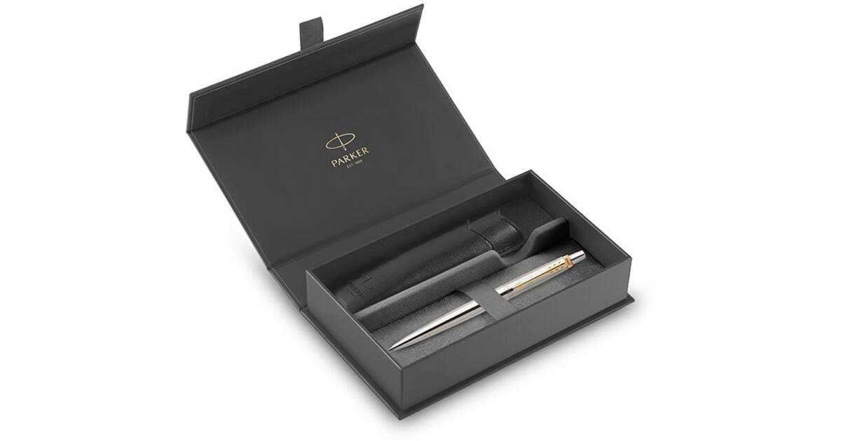 Σετ δώρου Parker jotter cr stain.steel GT BP + black PU PP | www ...